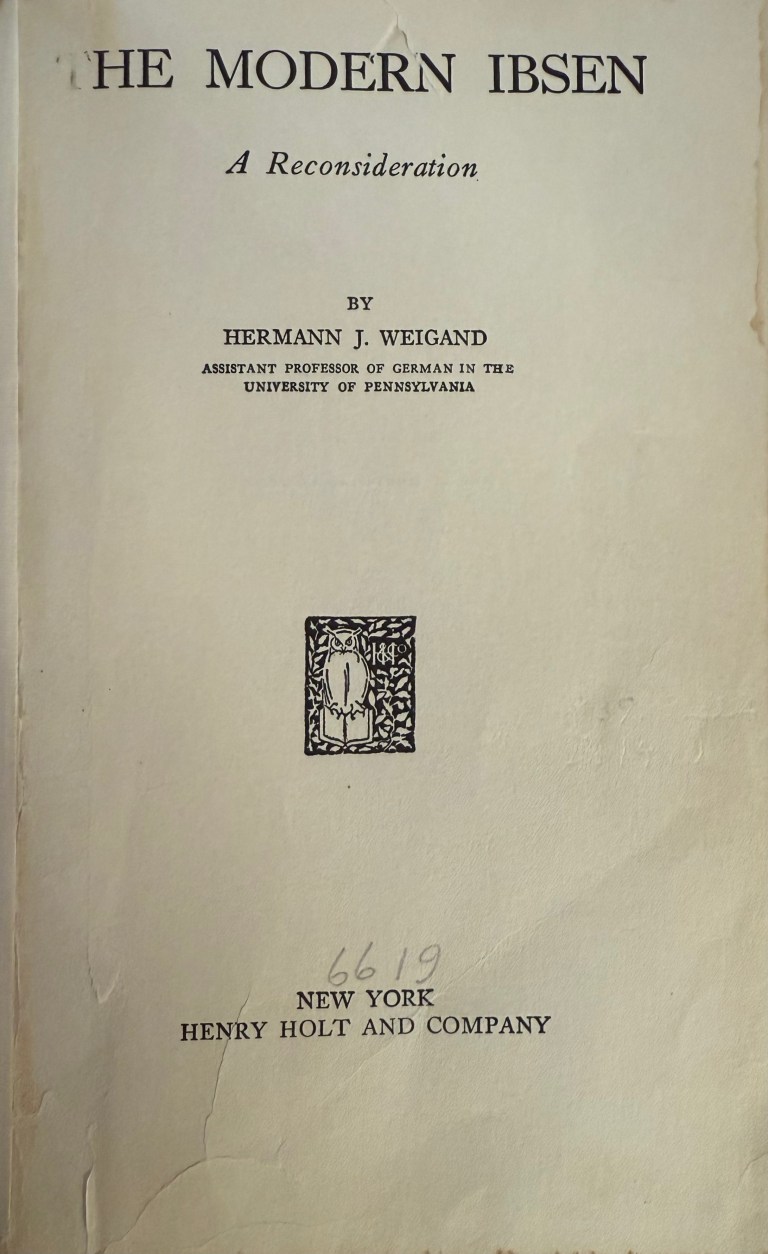 A Review of Henrik Ibsen’s “A Doll’s House” – My French Quest